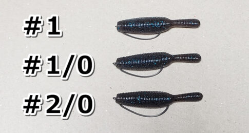 2.5″ヤマタヌキ(ゲーリーヤマモト)、重さについてと使ってみたインプレ。 – LureNote