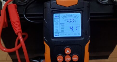 バッテリーテスターTK-100 使用レビュー。 – LureNote